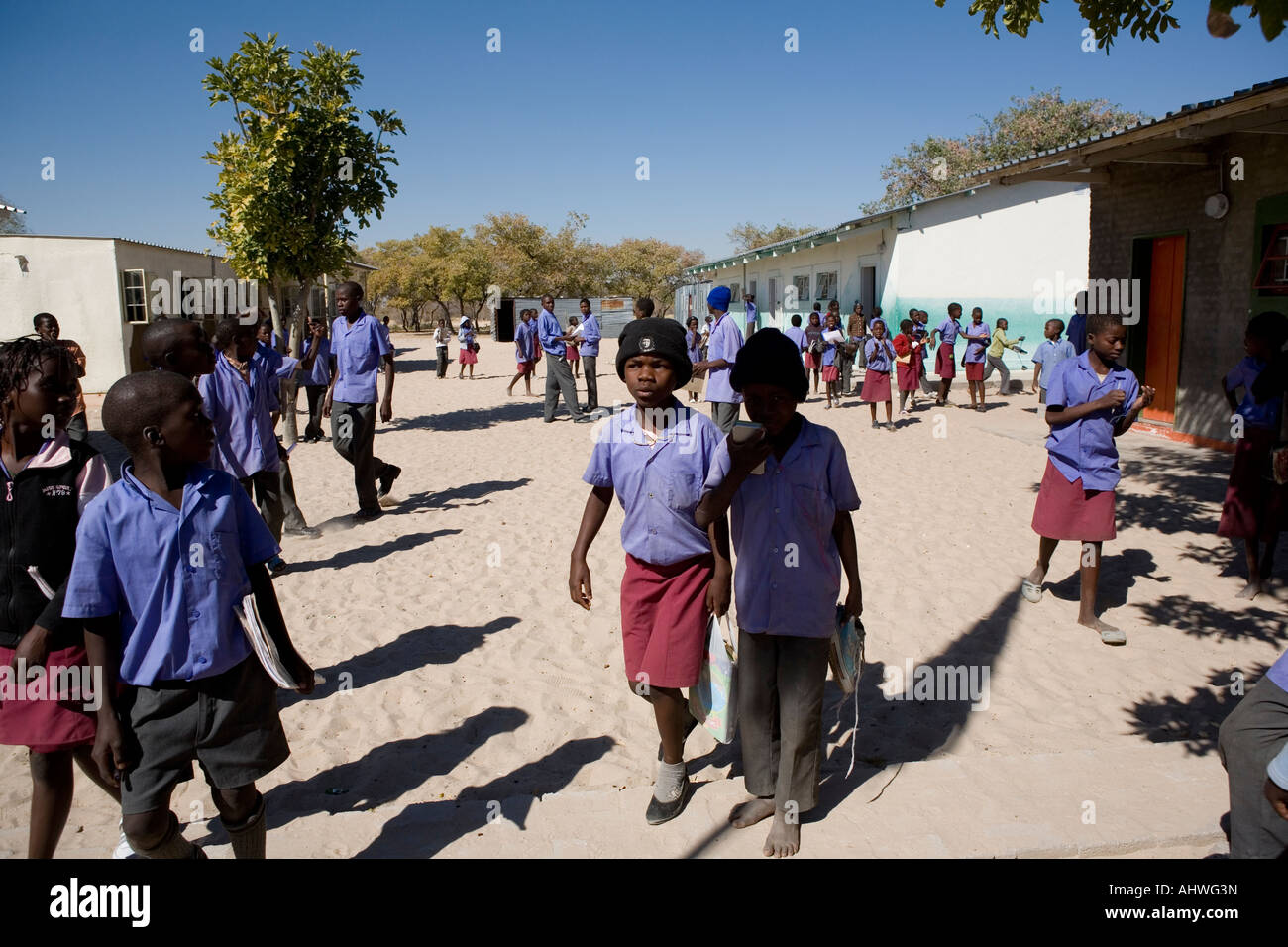 School children in Namibia, Africa Stock Photo - Alamy