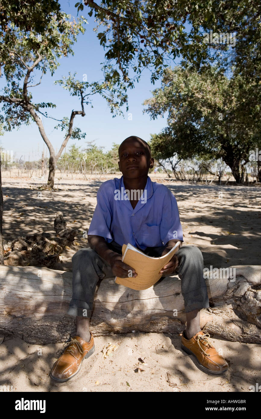 School boy in Namibia, Africa Stock Photo - Alamy