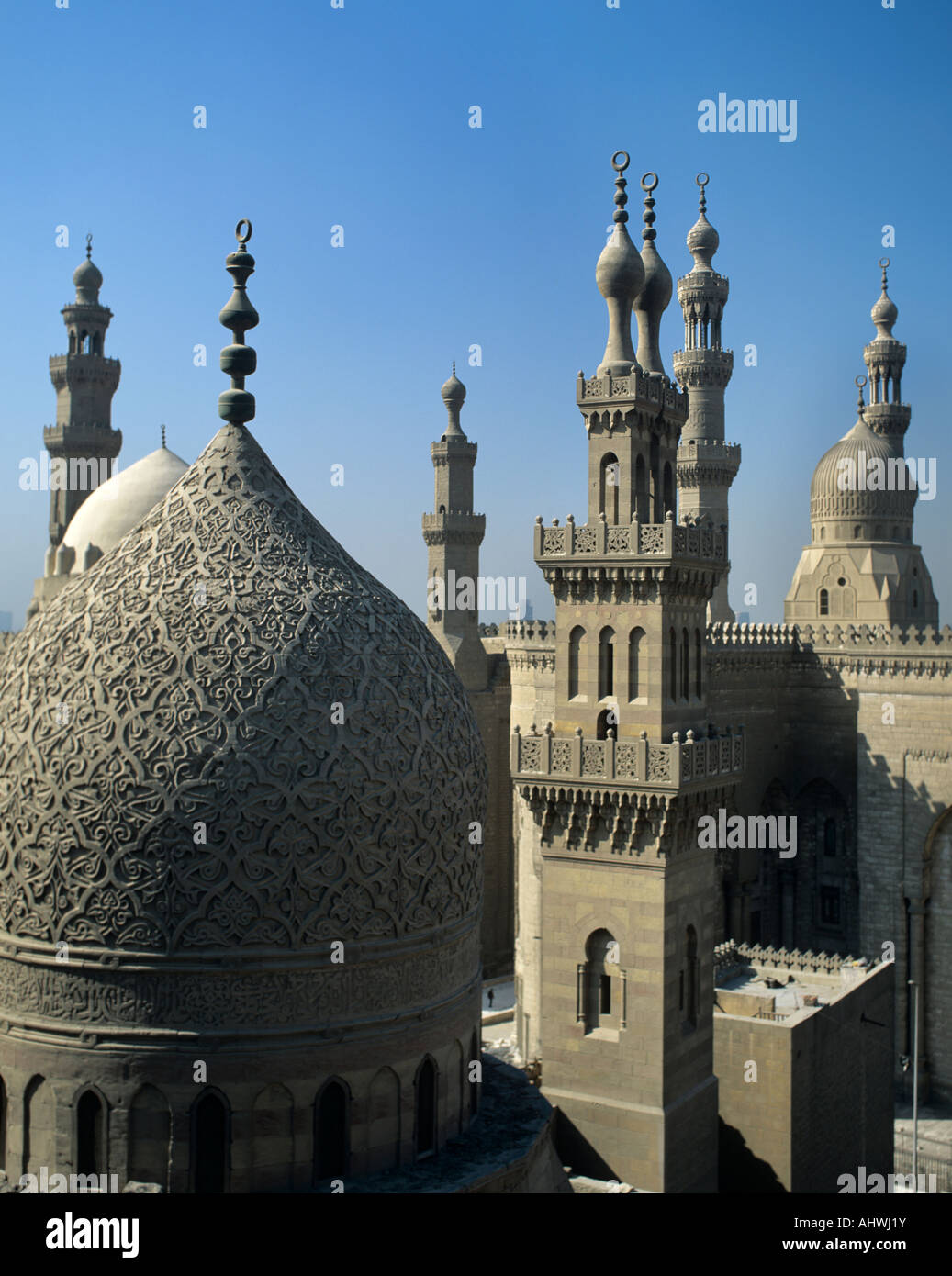Sultan Hassan and ali rifai mosques in cairo , egypt,africa Stock Photo ...
