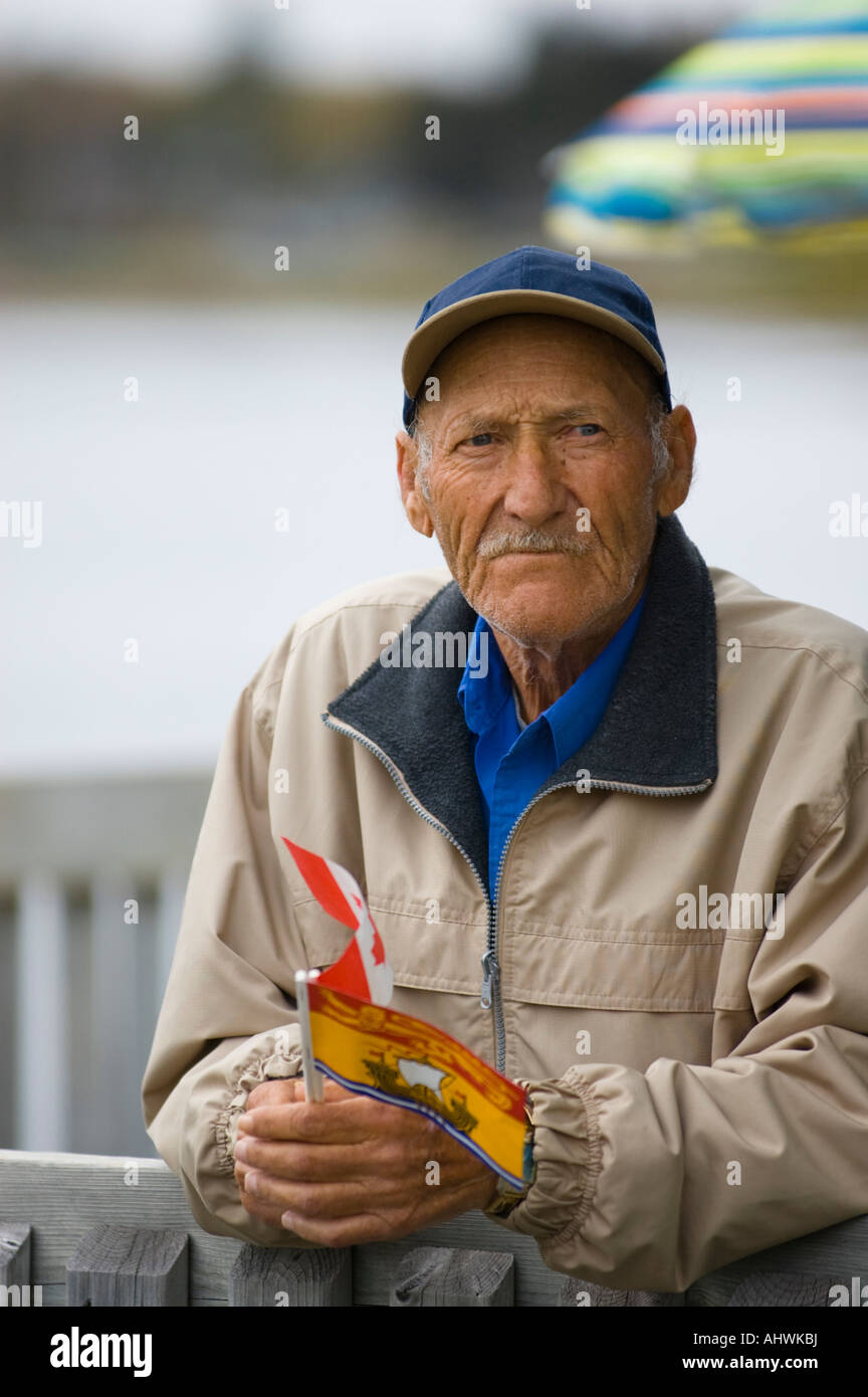 New brunswick flag hi-res stock photography and images - Alamy