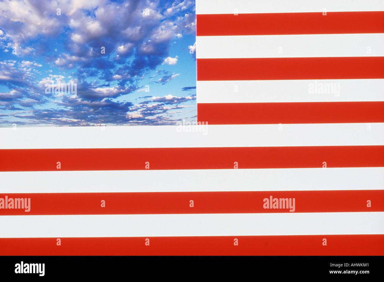 Stylized American flag Stock Photo - Alamy