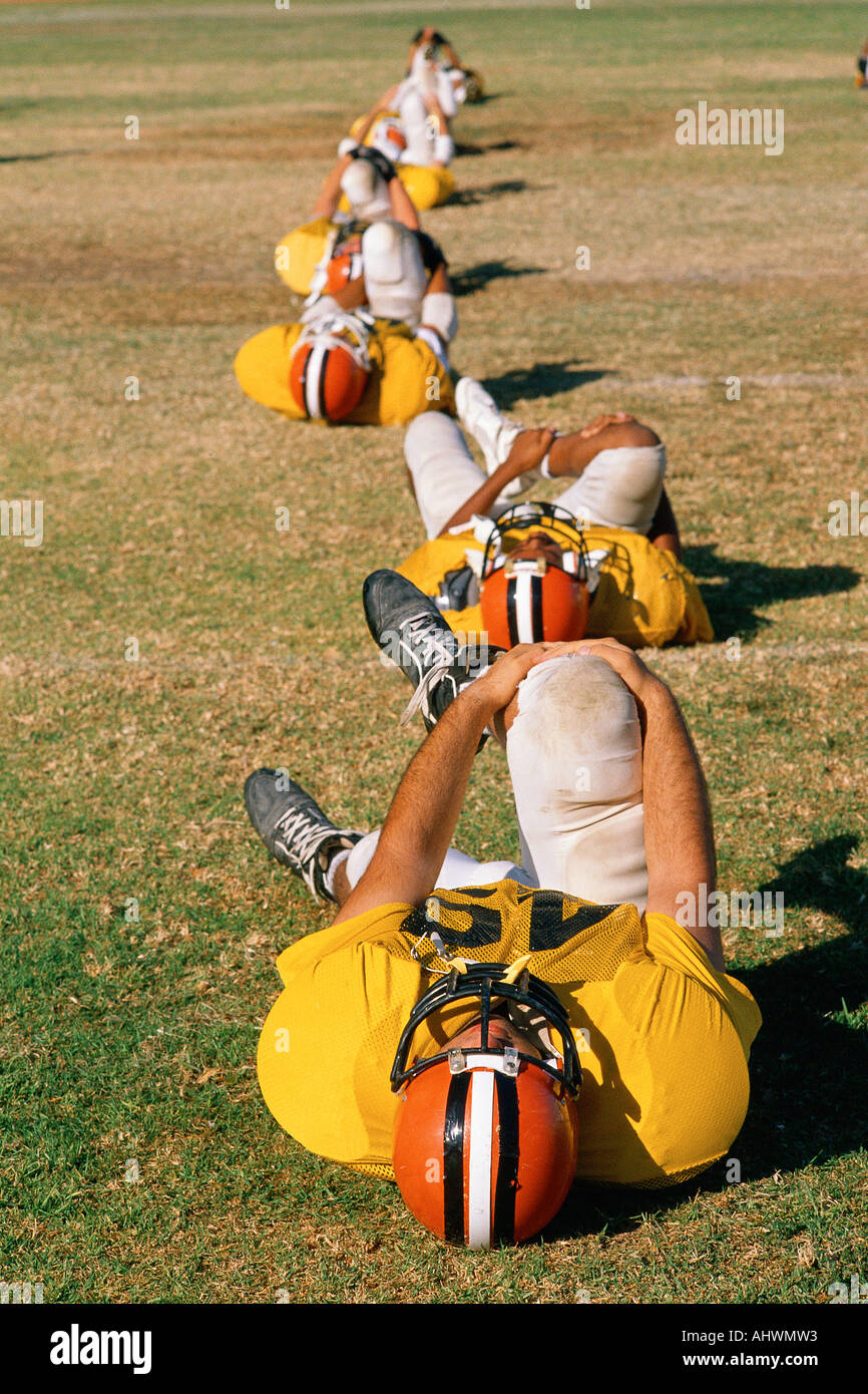 Teenager exercise stretching usa hi-res stock photography and images ...