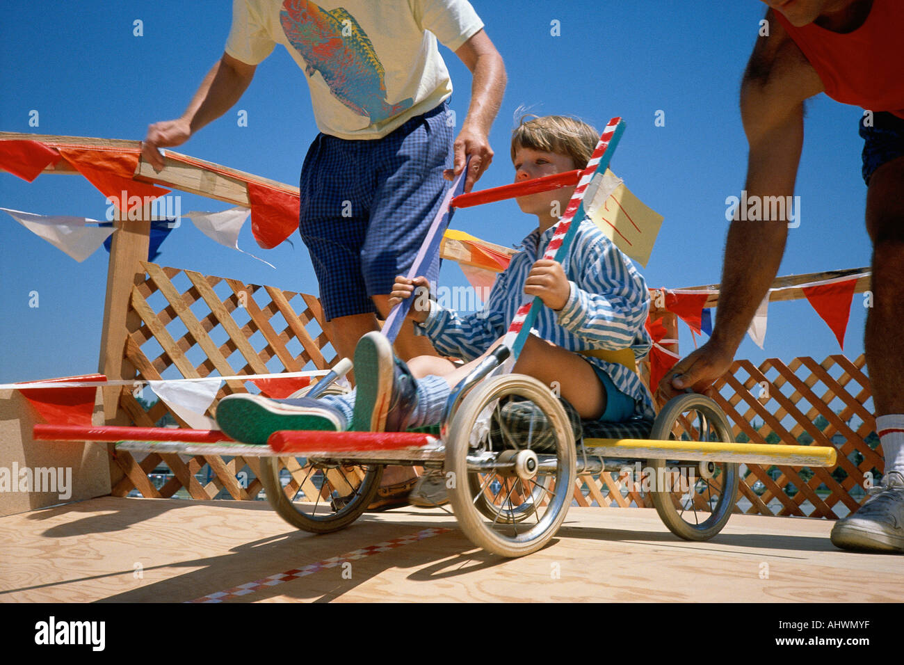 Go carting children hi-res stock photography and images - Alamy