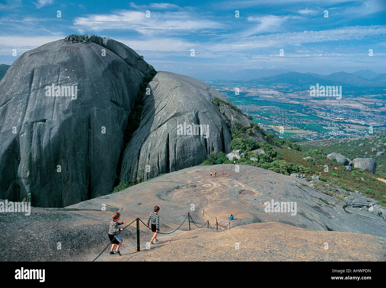 Paarl Rock Paarl West Cape South Africa Stock Photo - Alamy
