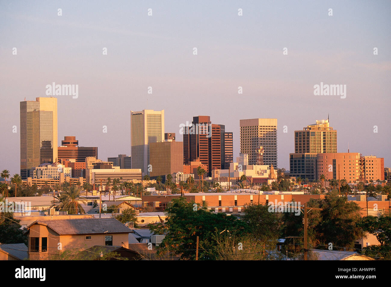 Urban sprawl phoenix arizona sunset hi-res stock photography and images ...