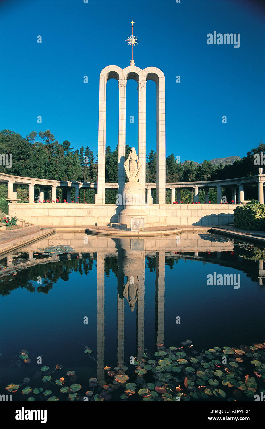 French Huguenot Monument Franschoek South Africa Stock Photo - Alamy