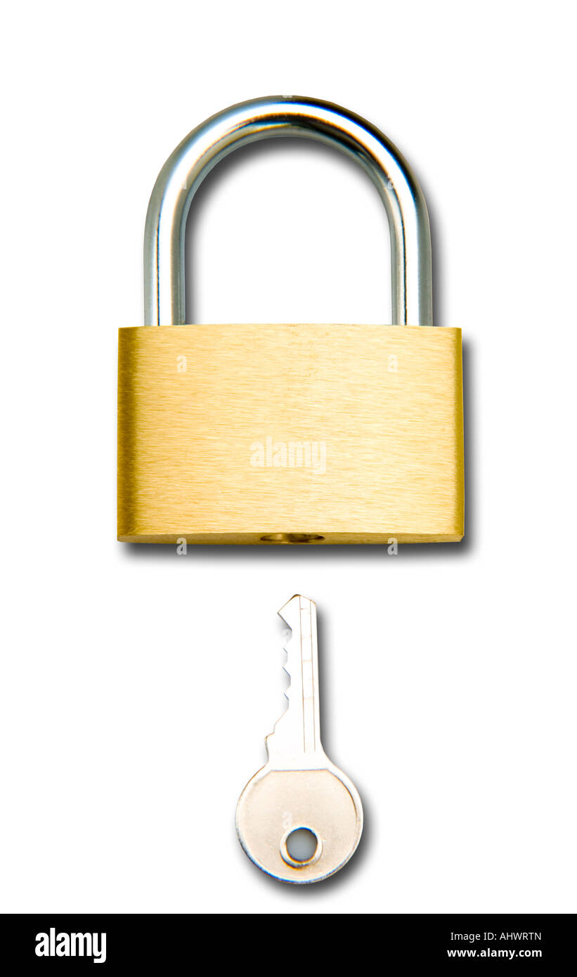 Brass Padlock High Resolution Stock Photography and Images - Alamy