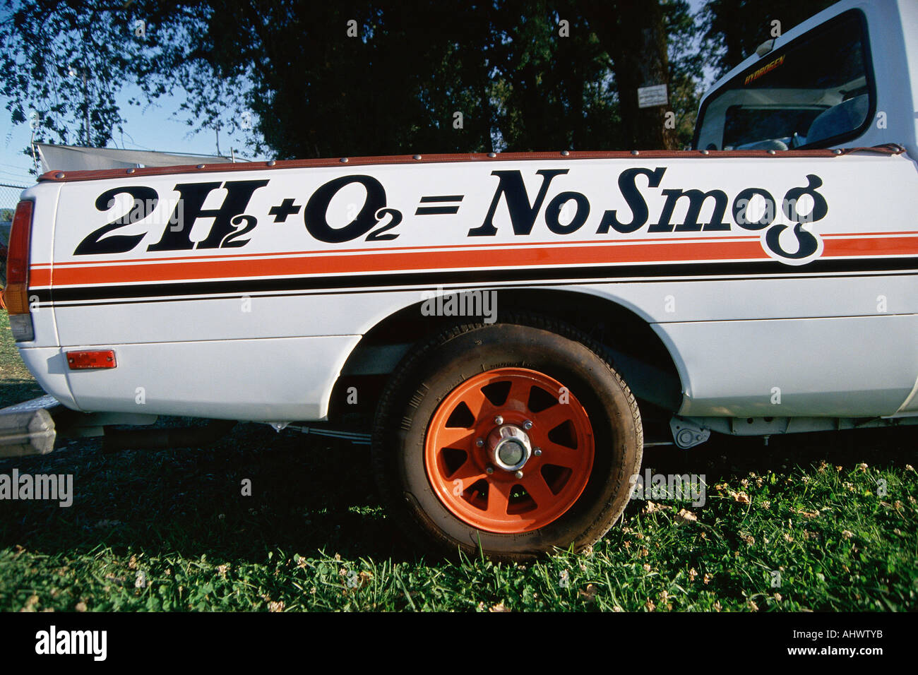No smog pickup truck Stock Photo - Alamy