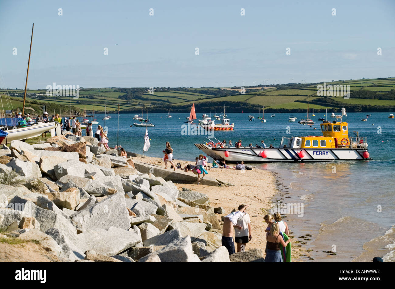Padstow Rock Ferry Stock Photo - Alamy