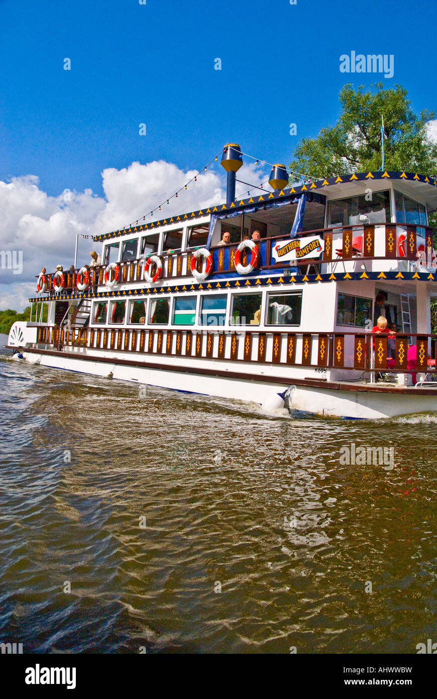 River Boat Cruise Stock Photo - Alamy