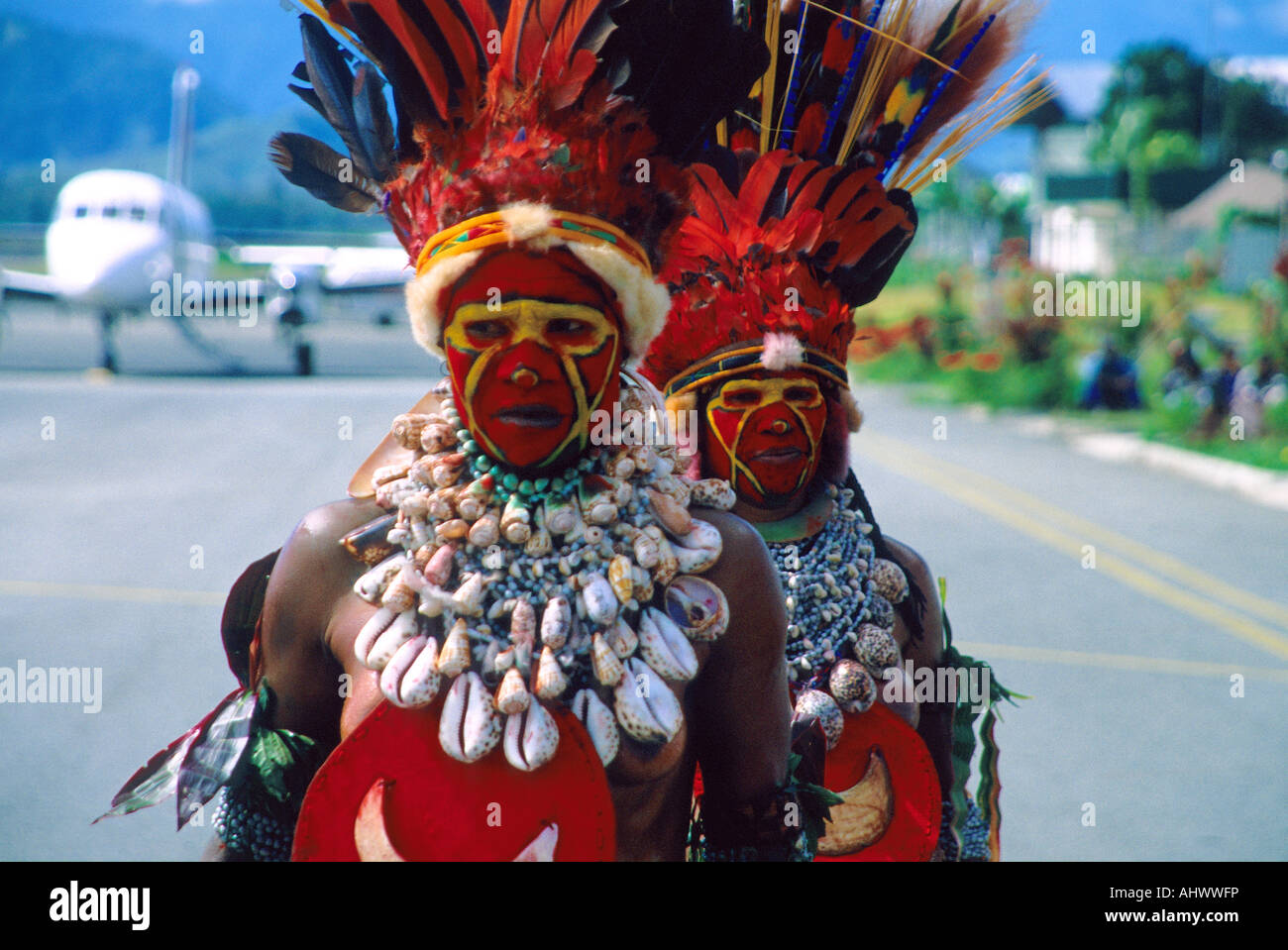 Colorfully attired tribesman hi-res stock photography and images - Alamy