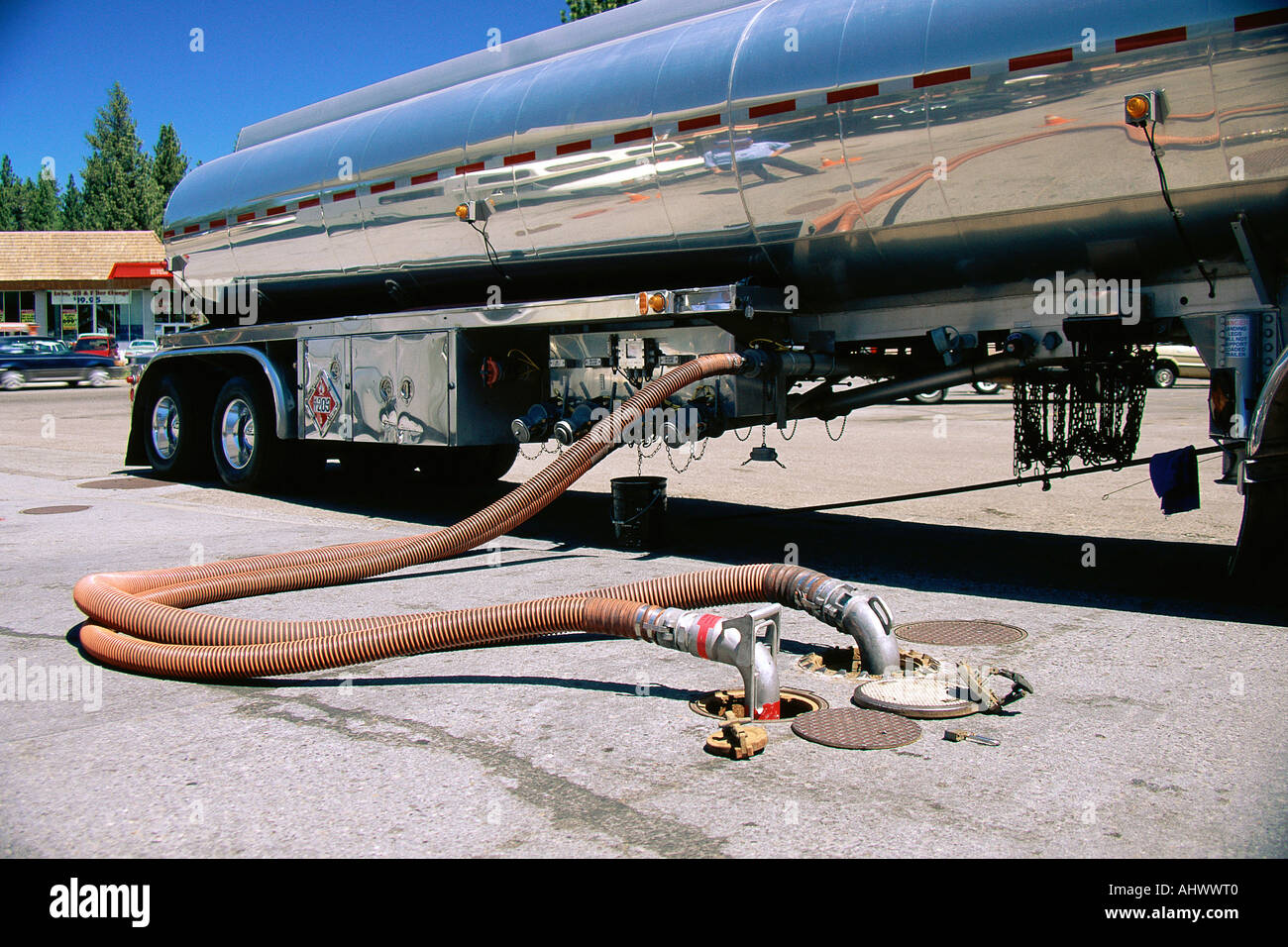 Tank tanker truck hi-res stock photography and images - Alamy