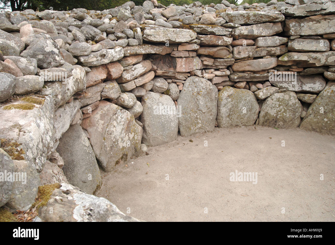 Clava cairns at Balnuaran of Clava, Inverness. Highland, Region ...