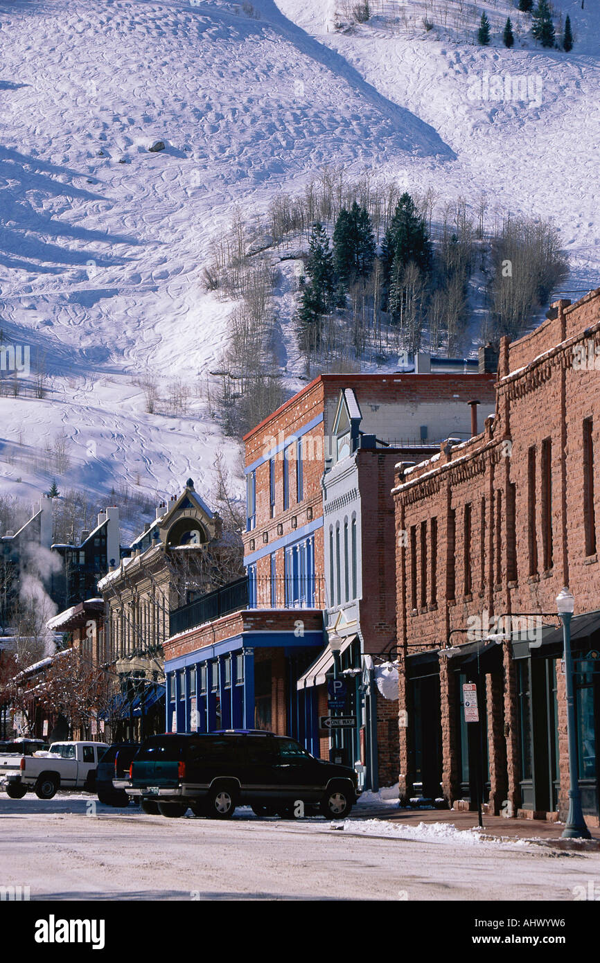 Colorado aspen main street hi-res stock photography and images - Alamy