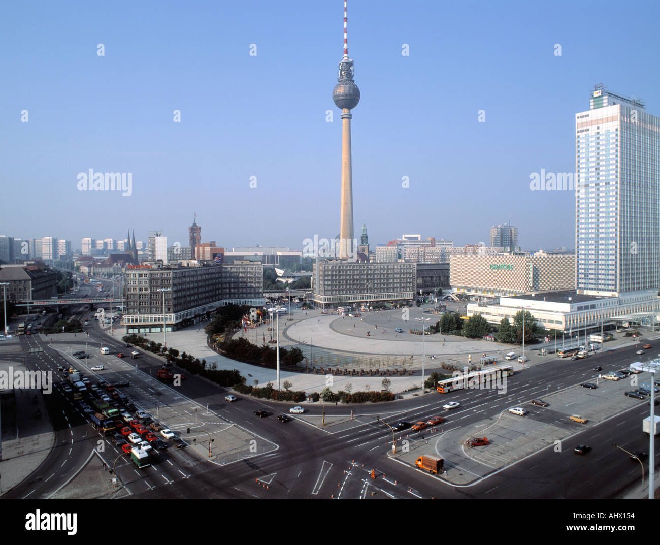 GERMANY BERLIN ALEXANDER SQUARE Stock Photo - Alamy