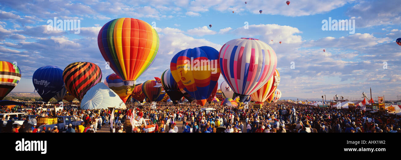 Balloons being launched Stock Photo - Alamy