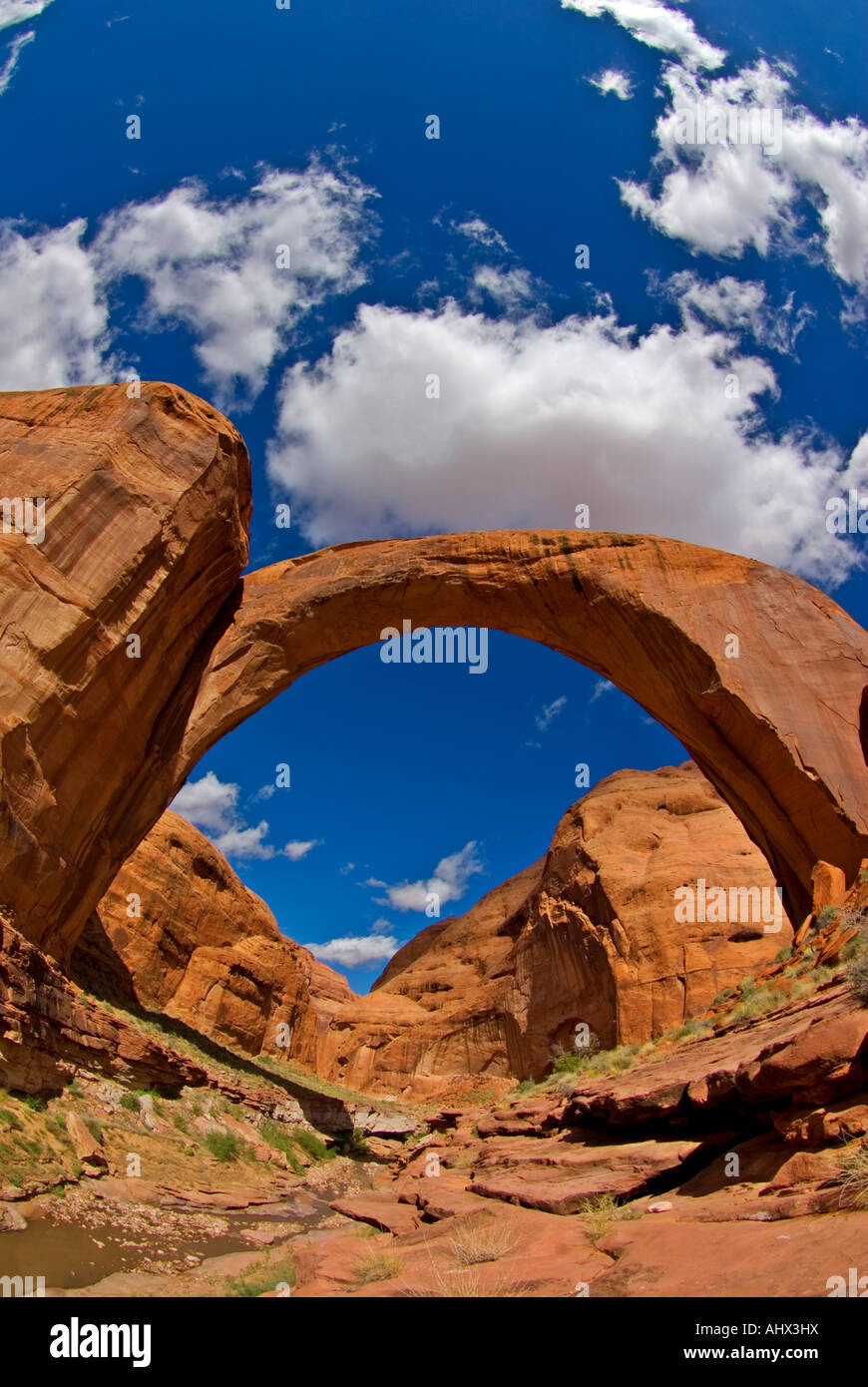 Rainbow Bridge Lake Powell Utah Stock Photo - Alamy