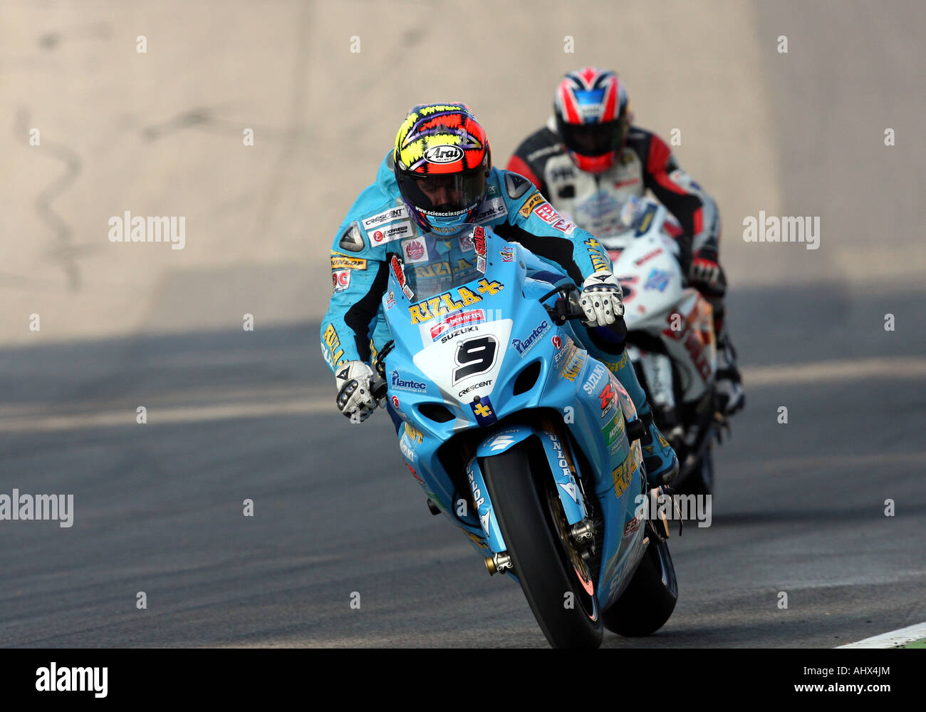chris walker bsb rizla suzuki racer Stock Photo - Alamy