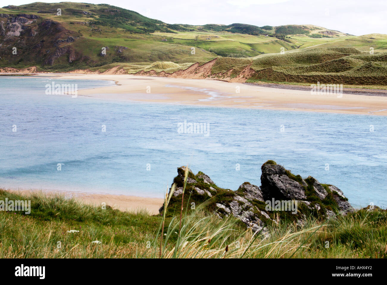 Knocknanny Bends from the Isle of Doagh, Inishowen, Donegal, Eire Stock ...