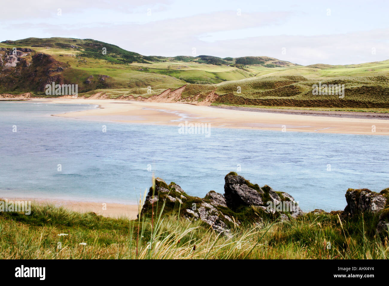 Knocknanny Bends from the Isle of Doagh, Inishowen, Donegal, Eire Stock ...