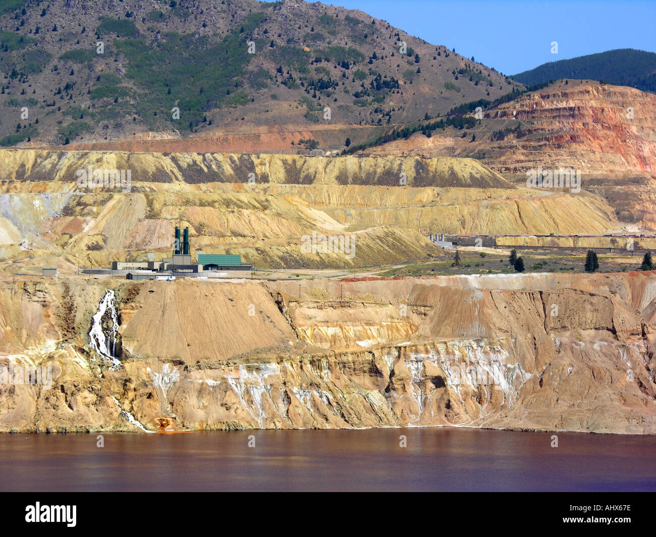 Open Pit Mine Stock Photo - Alamy