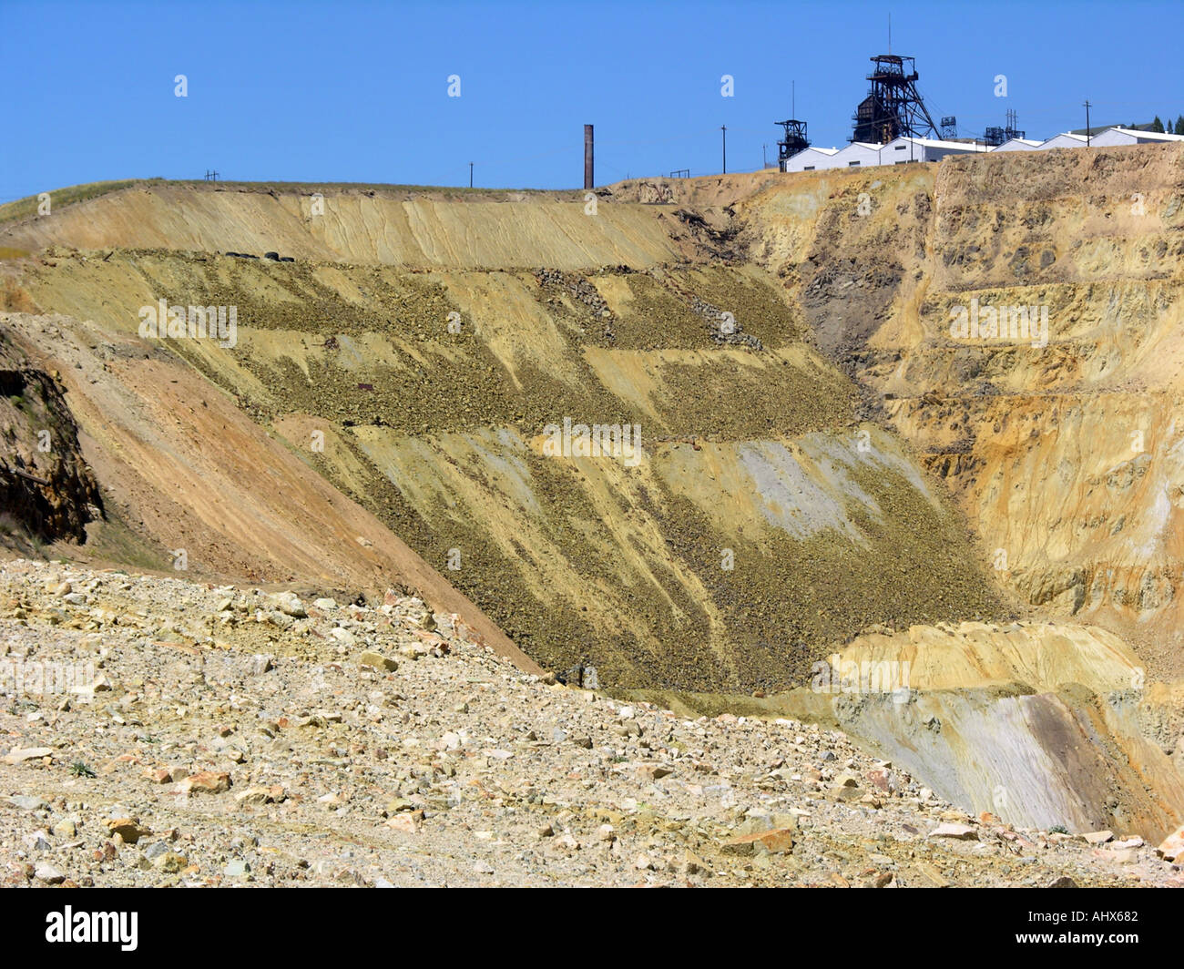 Open Pit Mining Stock Photo - Alamy