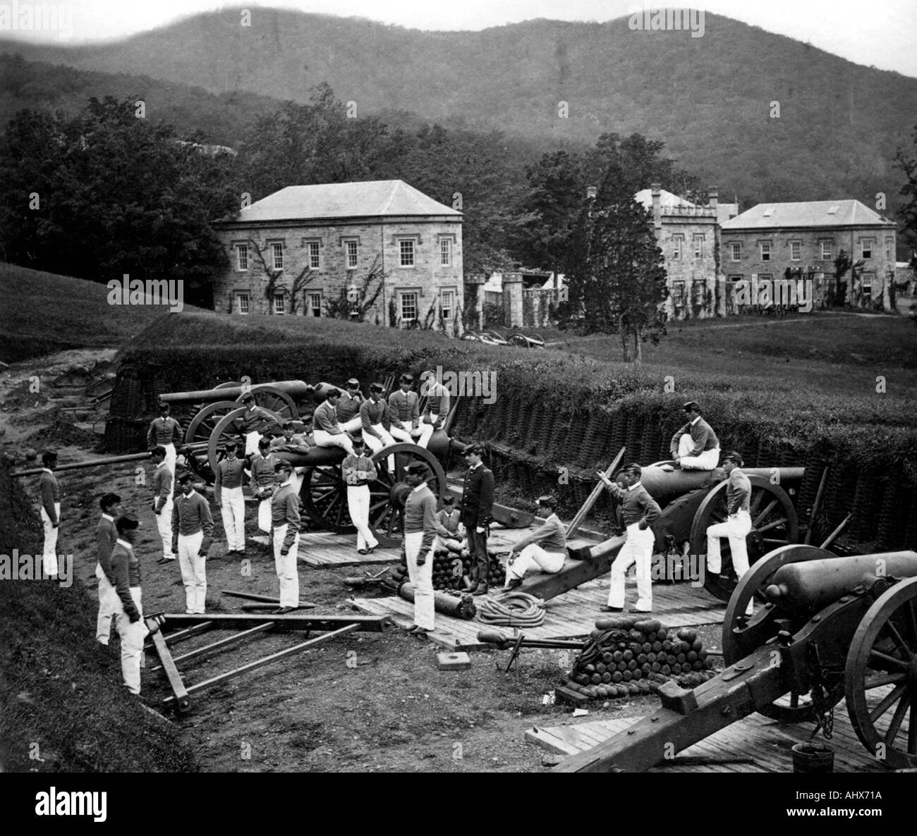 West point academy new york Black and White Stock Photos & Images - Alamy