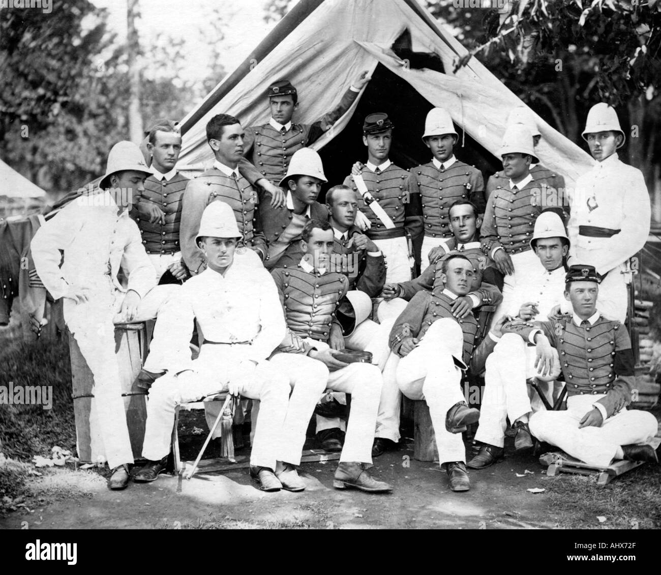 West Point cadets 1878 Stock Photo - Alamy