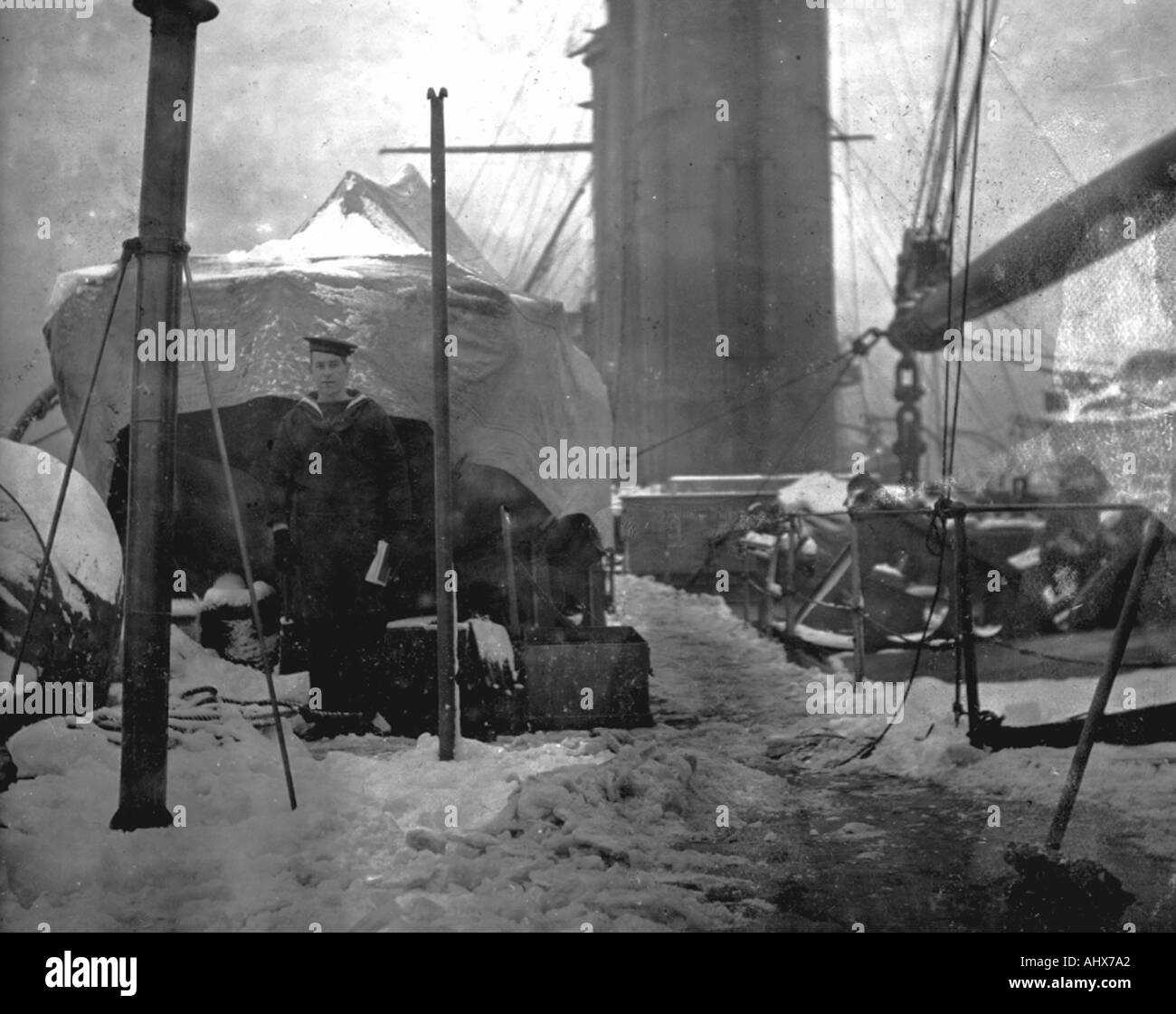 HMS Cornwall at Halifax Nova Scotia circa 1913 Stock Photo - Alamy