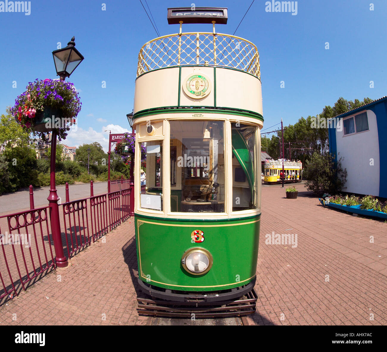 Seaton Tramway, Devon, England Stock Photo - Alamy
