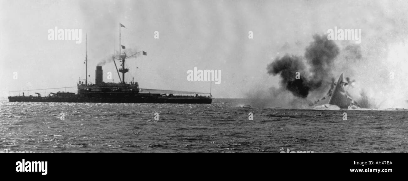 Hms victoria sinking hi-res stock photography and images - Alamy