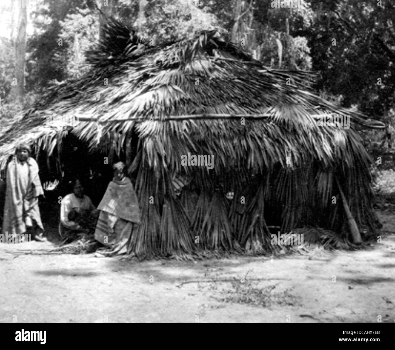 Native american hut Black and White Stock Photos & Images - Alamy
