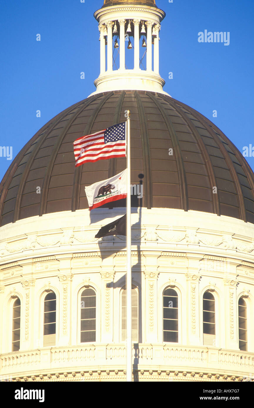 Sacramento flag hi-res stock photography and images - Alamy