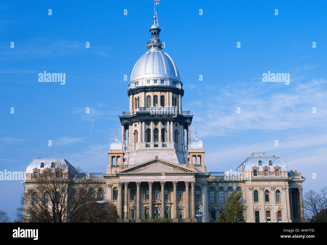 State Capitol of Illinois Springfield Stock Photo - Alamy
