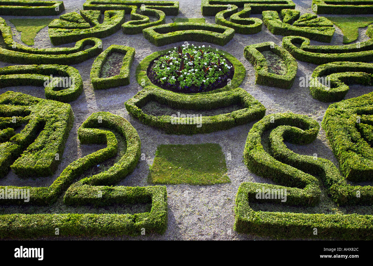 Box hedge maze hi-res stock photography and images - Alamy