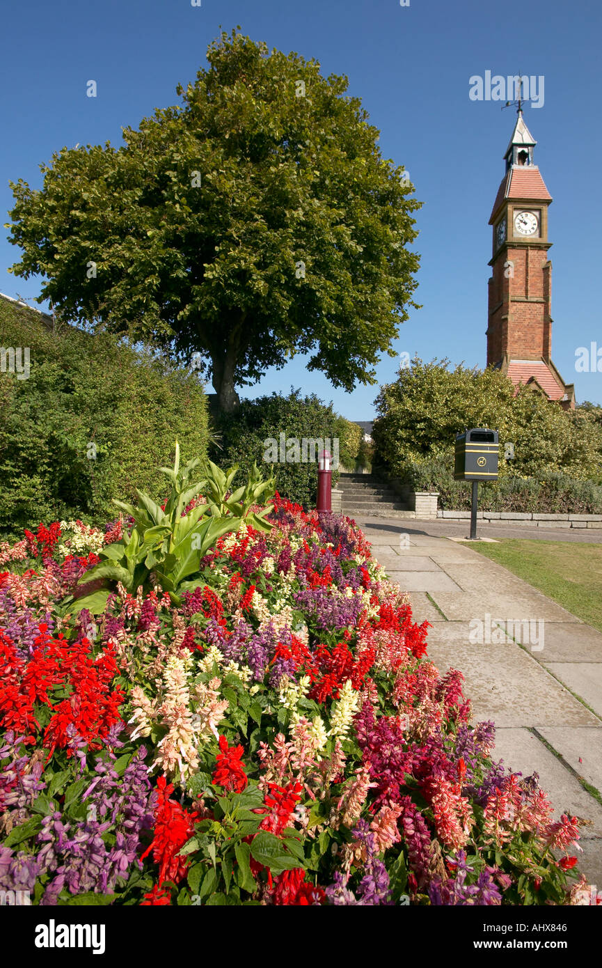 Clocktower Garden, Seaton, Devon, England Stock Photo - Alamy