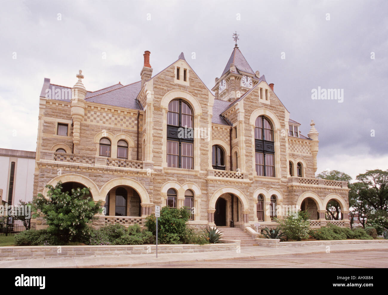 Victoria Texas USA Historic Buildings Old Victoria County Courthouse ...