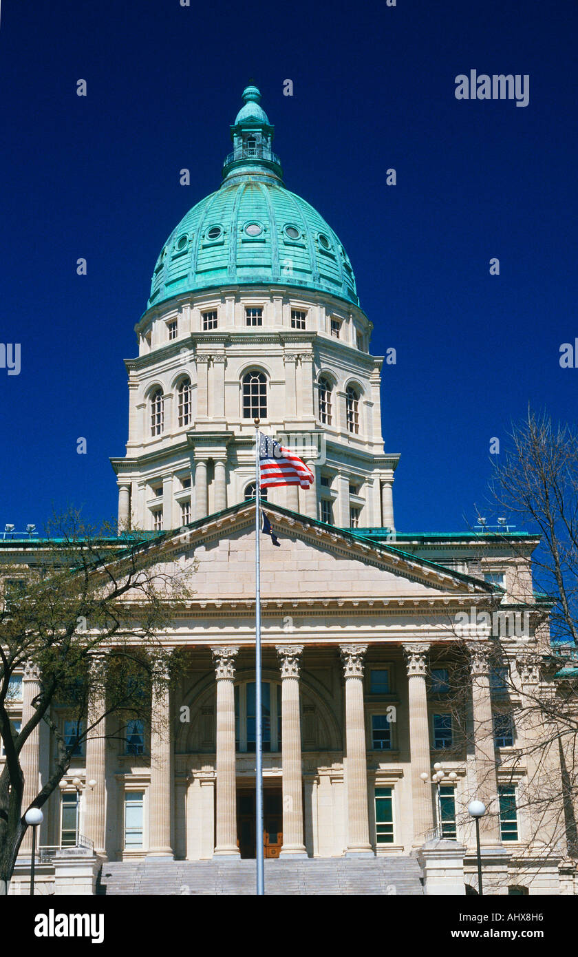 State Capitol of Kansas Topeka Stock Photo - Alamy