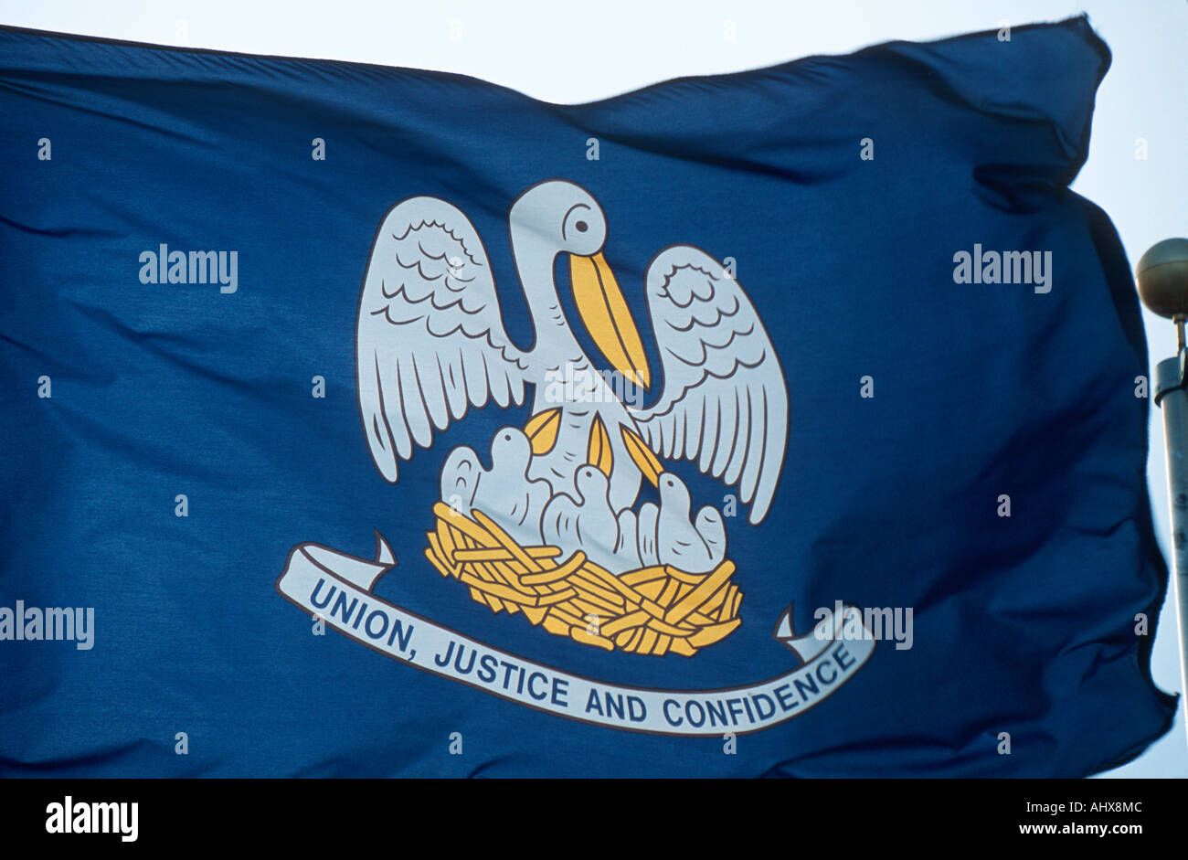 State Flag of Louisiana Stock Photo - Alamy