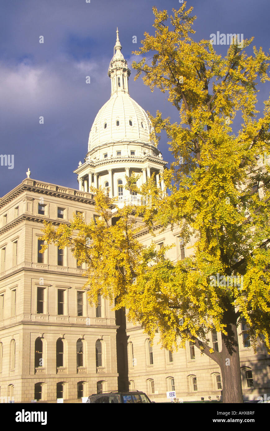State Capitol of Michigan Lansing Stock Photo - Alamy
