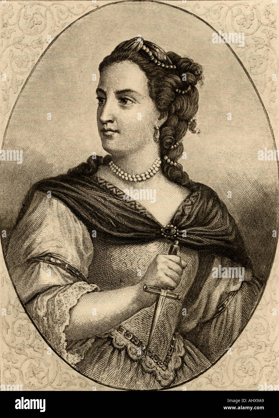Mademoiselle clairon portrait hi-res stock photography and images - Alamy