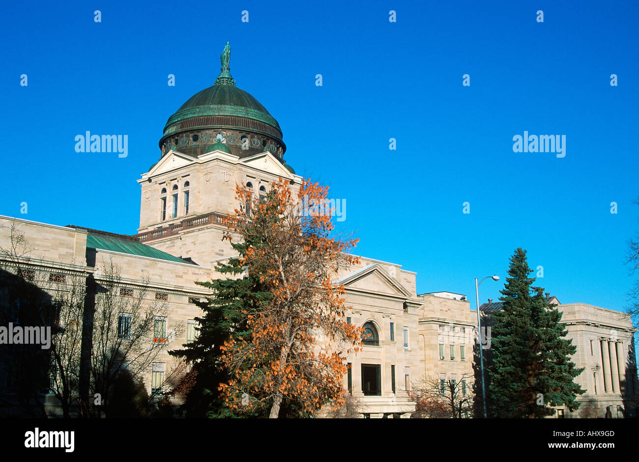State Capitol of Montana Helena Stock Photo - Alamy
