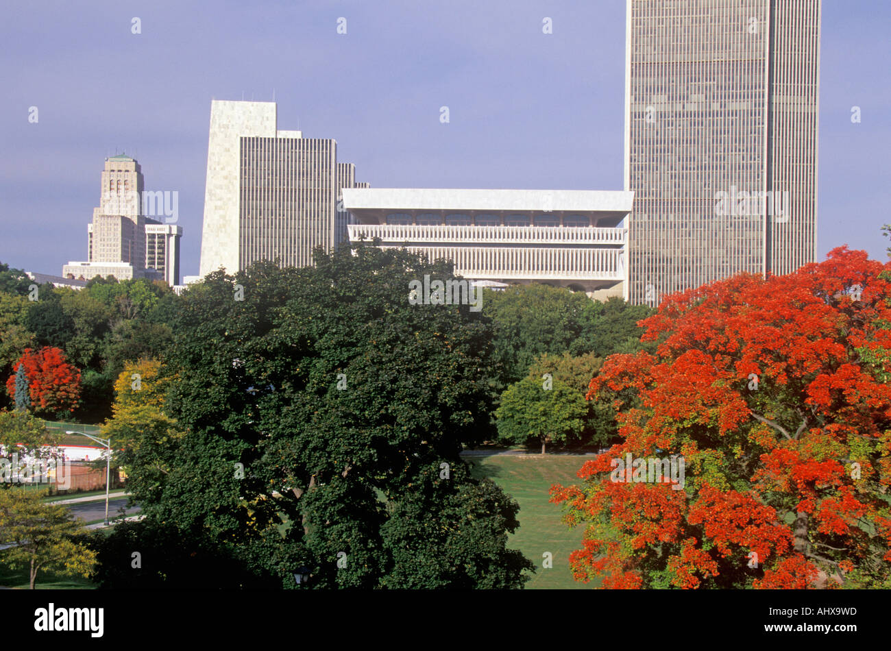 State Capitol of New York Albany Stock Photo - Alamy