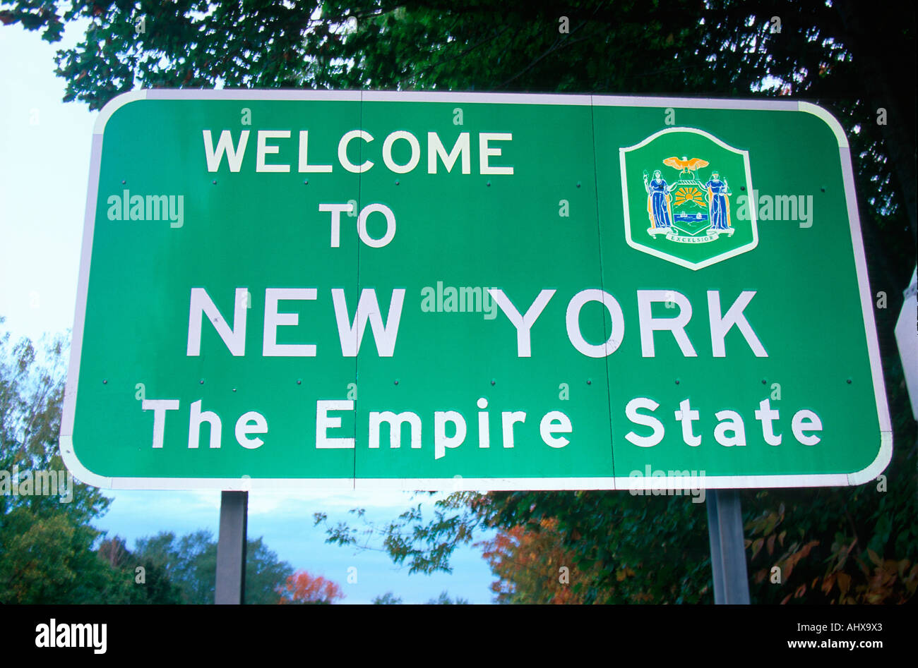 Welcome to new york hi-res stock photography and images - Alamy