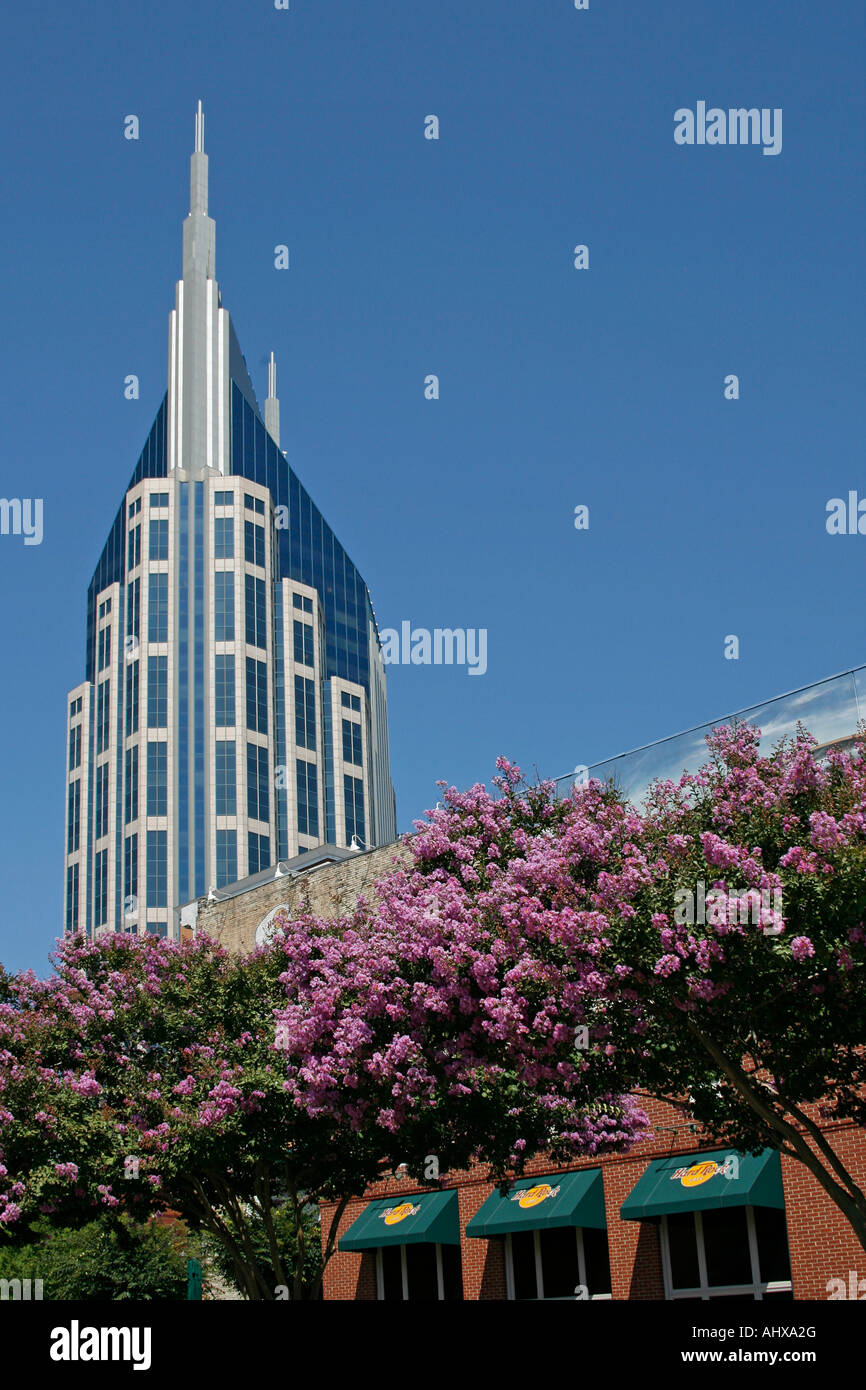 The Bellsouth(Batman) building downtown Nashville,Tennessee,Music City ...