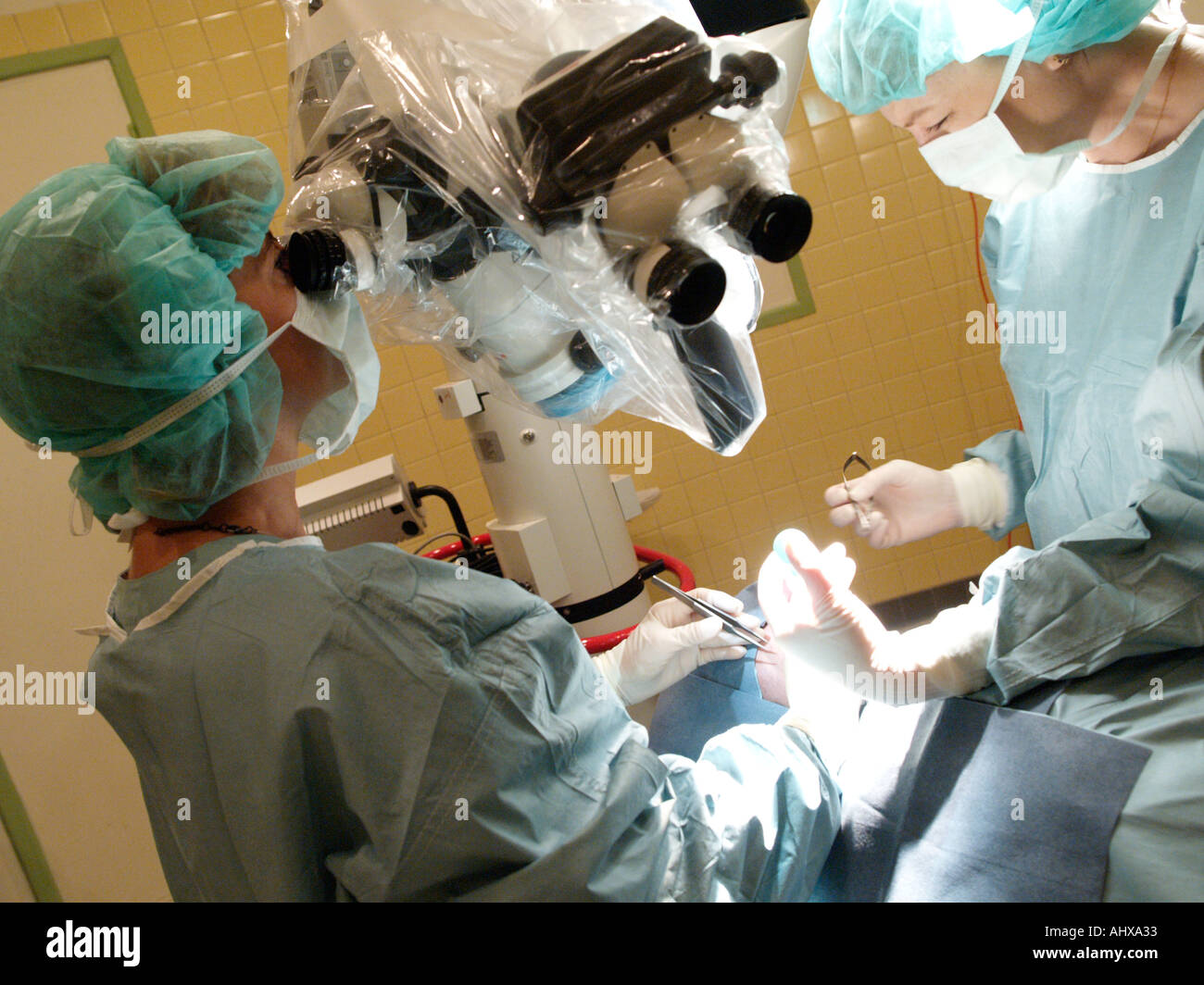 Operating theatre suite Stock Photo - Alamy