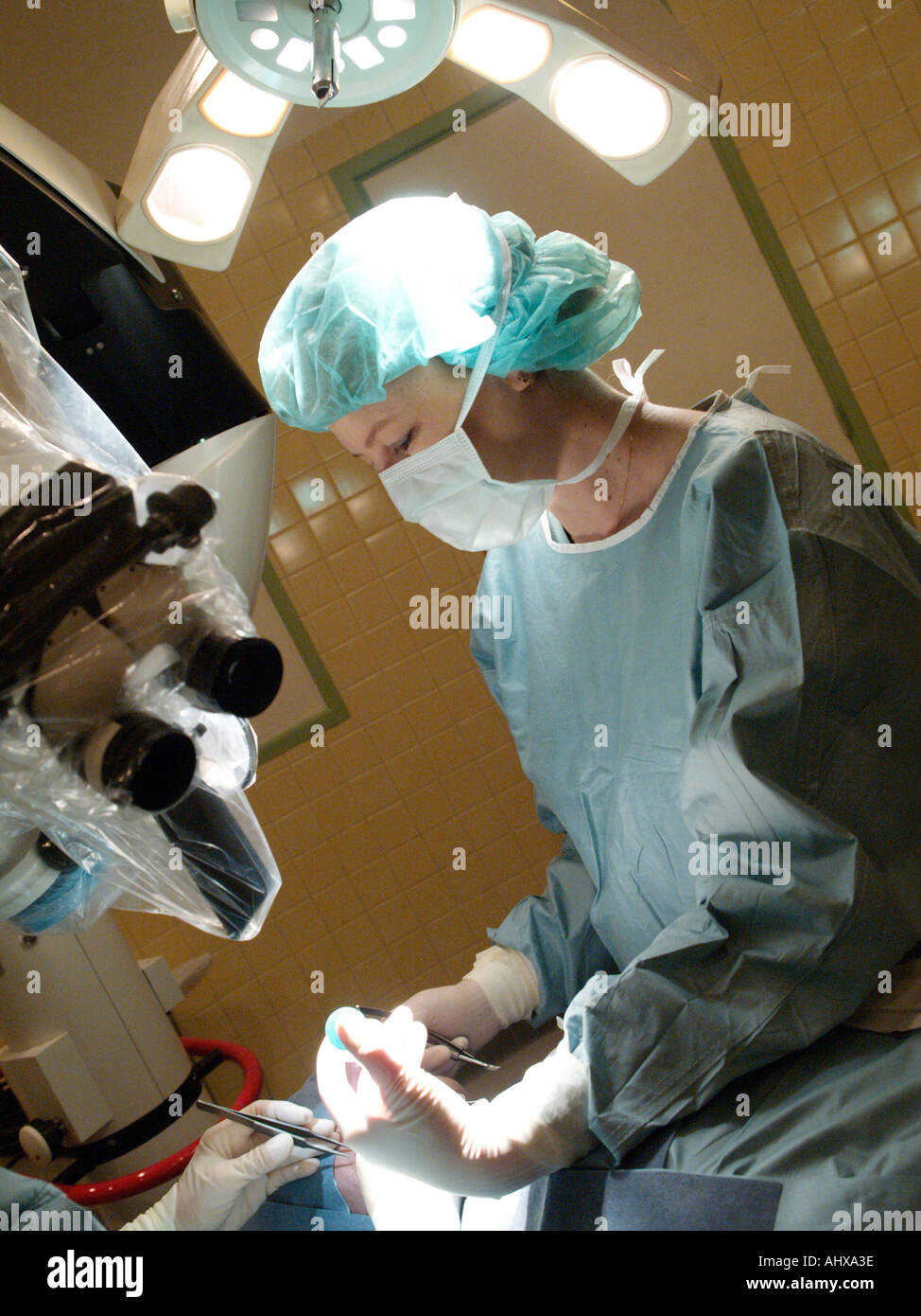 Operating theatre suite Stock Photo - Alamy