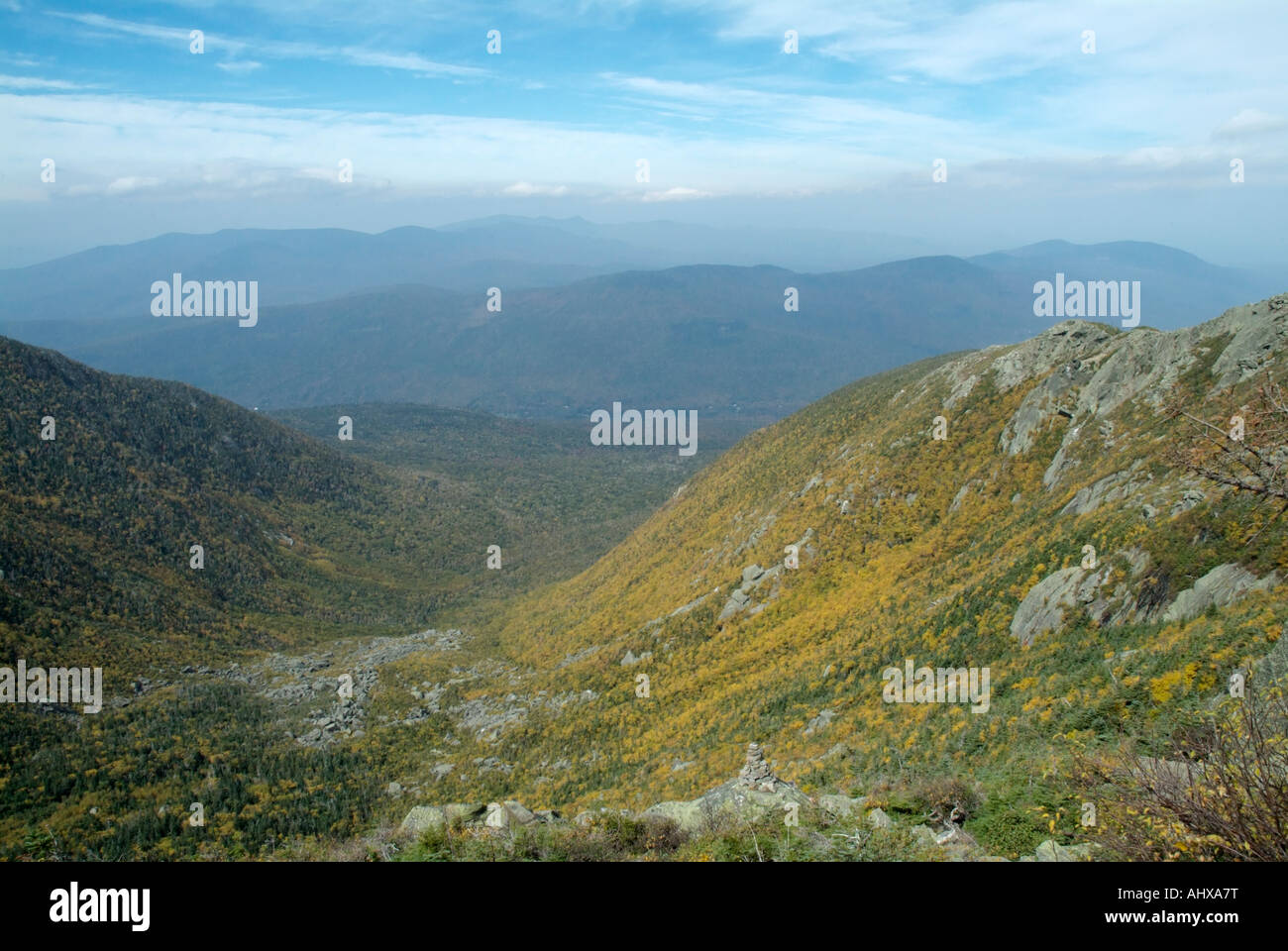 King Ravine from King Ravine Trail during the autumn months Located in ...