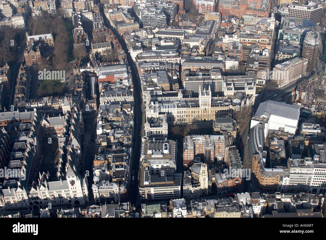 Oblique aerial view chancery lane hi-res stock photography and images ...