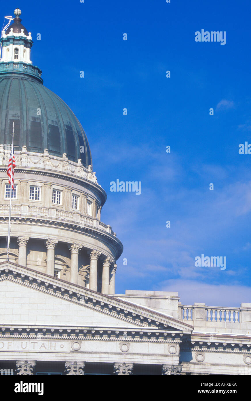 State Capitol of Utah Salt Lake City Stock Photo - Alamy